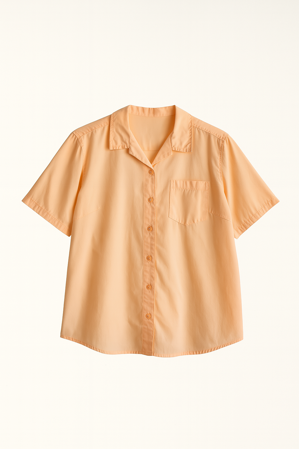 Vintage Peachy Button Up – umber