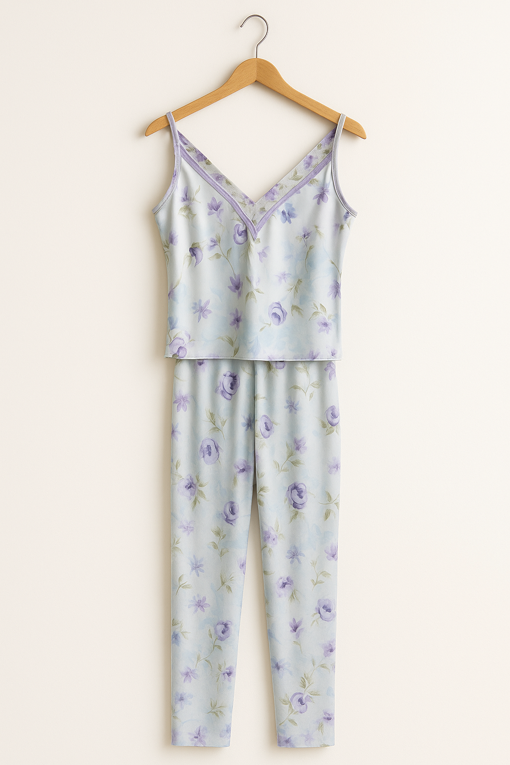 Vintage Blue Floral PJ Set | Umber